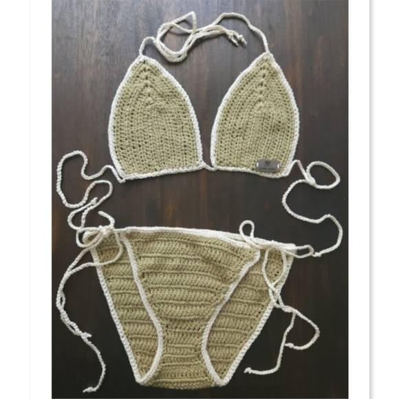 London Nichol | Swim | Crochet String Bikini | Poshmark